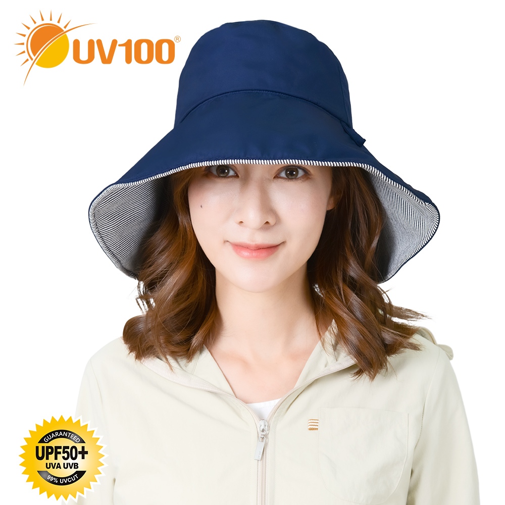 【UV100】 防曬 抗UV-防潑水雙面戴造型帽-塑型款(ME71328) | 蝦皮購物