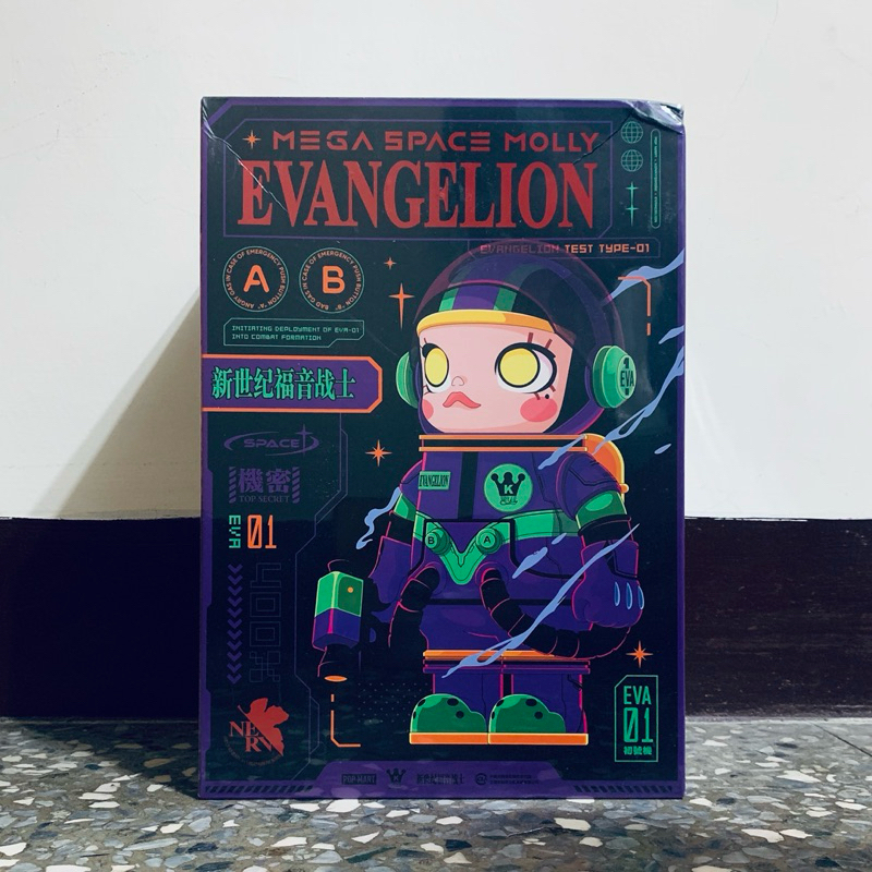 POP MART 泡泡瑪特 MEGA SPACE MOLLY EVANGELION EVA 福音戰士 初號機 400% | 蝦皮購物