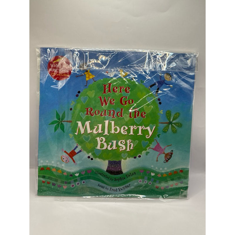 【英文童書繪本】Here We Go Round the Mulberry Bush (絕版書) | 蝦皮購物