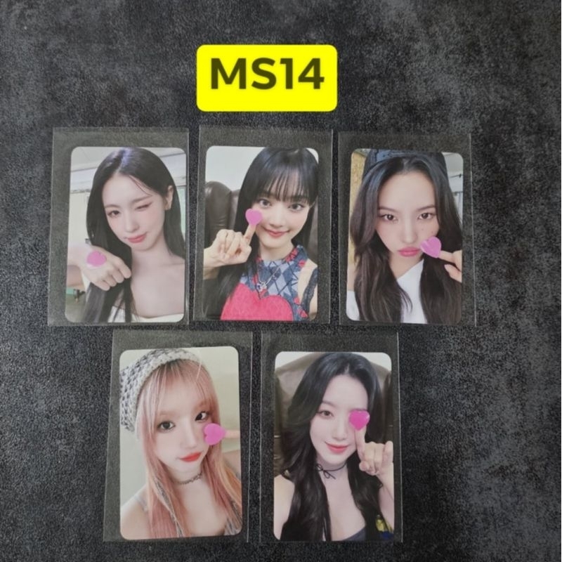 現貨 (G)I-DLE GIDLE 正規一輯 2 Makestar MS14.0 MS14 愛心貼紙 | 蝦皮購物