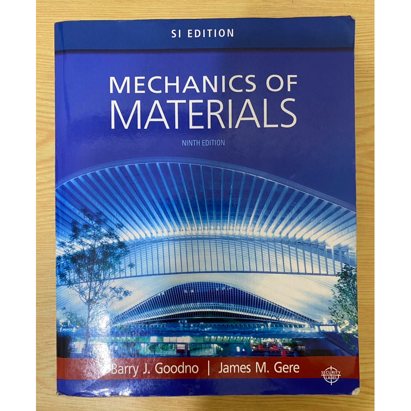MECHANICS OF MATERIALS 9th EDITION 材料力學原文書 Barry J.Goodno | 蝦皮購物