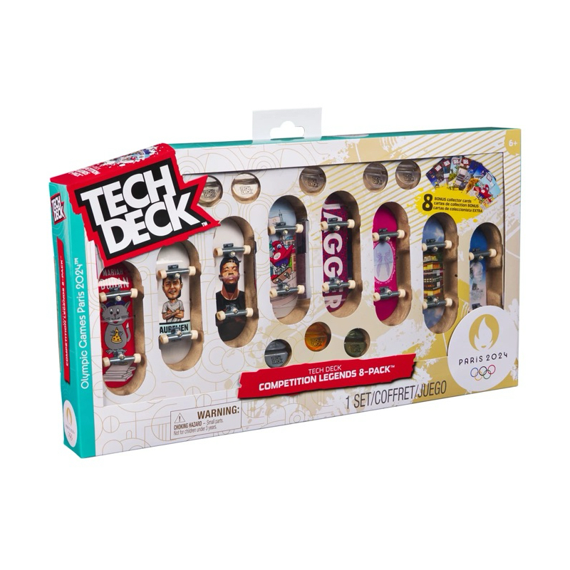 *現貨大出清*Tech deck 手指滑板2024奧運傳奇精裝版 有Yuto | 蝦皮購物