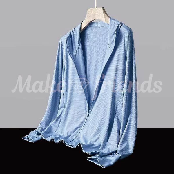 M.F 現貨 冰絲涼爽 防曬衣 騎車 防曬 男女百搭 超高CP值 L~4XL 寬鬆網眼透氣 快速出貨 H0008 | 蝦皮購物