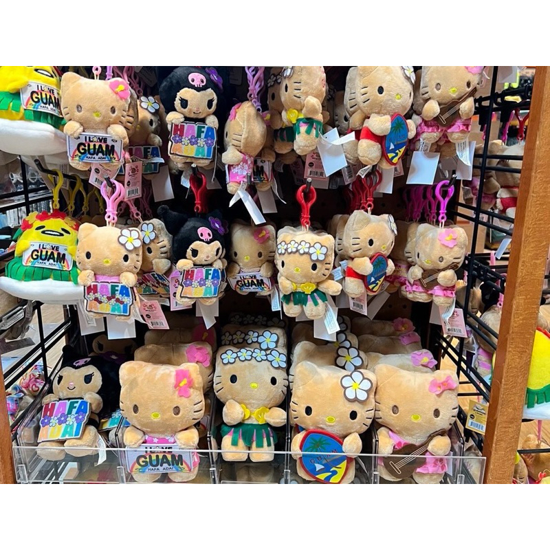 [預購]guam關島美國代購 三麗鷗 Hello Kitty 50週年 蛋黃哥 庫洛米 吊飾款 娃娃款 可預購 蝦皮購物