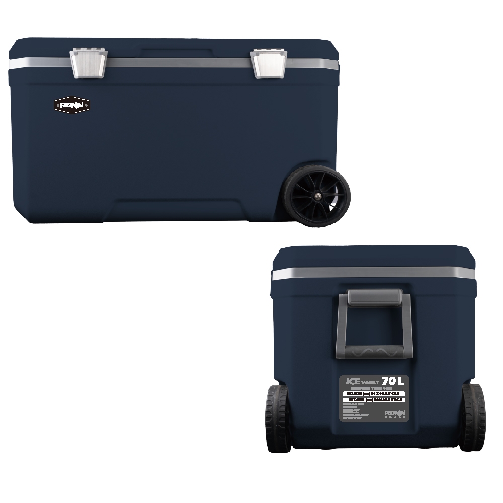 【獵漁人】台灣品牌 RONIN 45L/70L ICE VAULT 極凍戶外冰箱 保冰桶 保冰箱 露營冰箱 釣魚冰箱 | 蝦皮購物