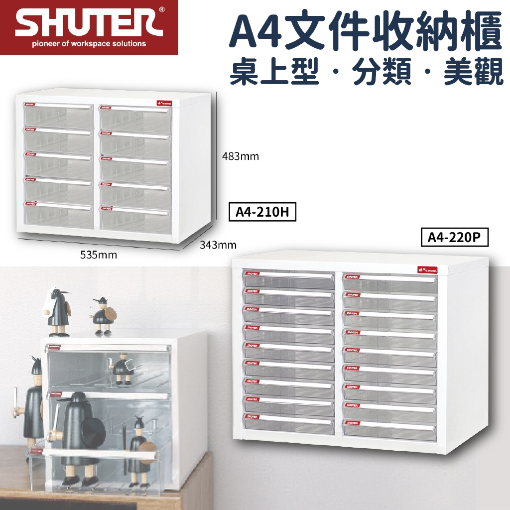老張x樹德 A4-220P/A4-210H A4文件櫃 辦公櫃 收納櫃 落地桌上櫃 置物櫃 可換抽屜 客製抽屜 台灣製 | 蝦皮購物