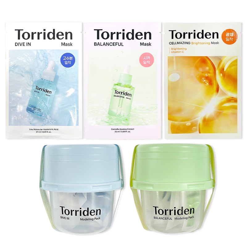 【韓國 Torriden】新款 Dive-in 微分子玻尿酸保濕 積雪草保濕 維他命亮白 軟膜 D.s.com日韓首選 | 蝦皮購物