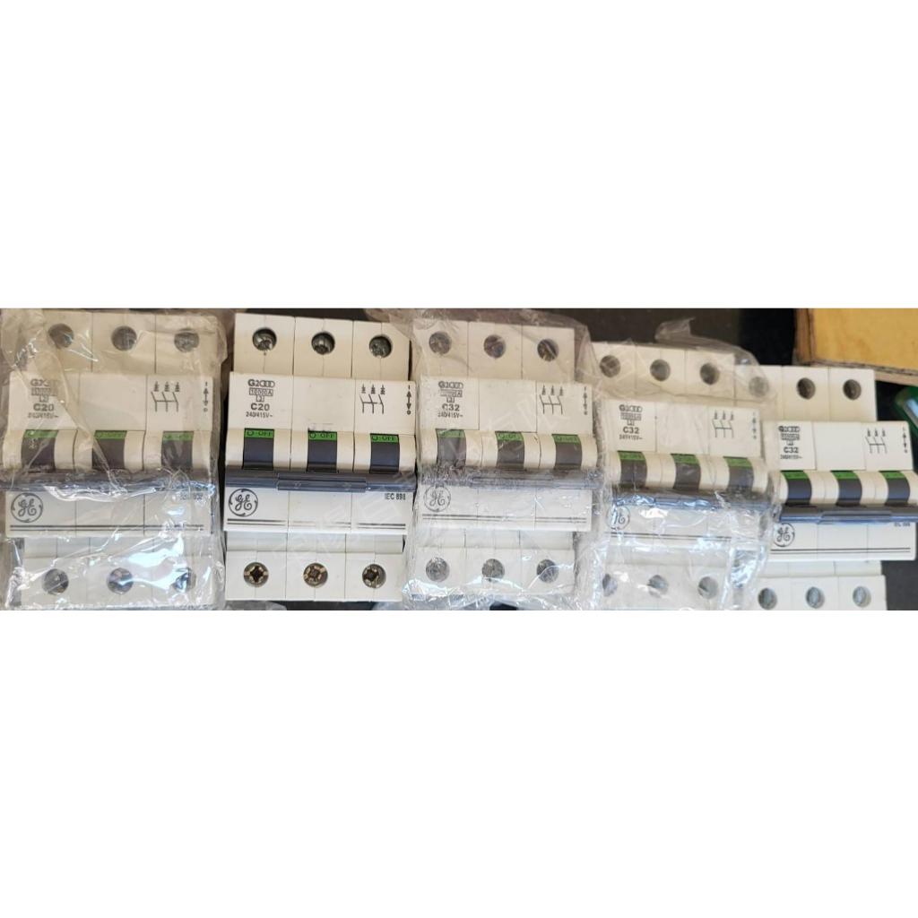 GE奇異G2000 3P C20 C32 無熔絲斷路器 微型斷路器 | 蝦皮購物