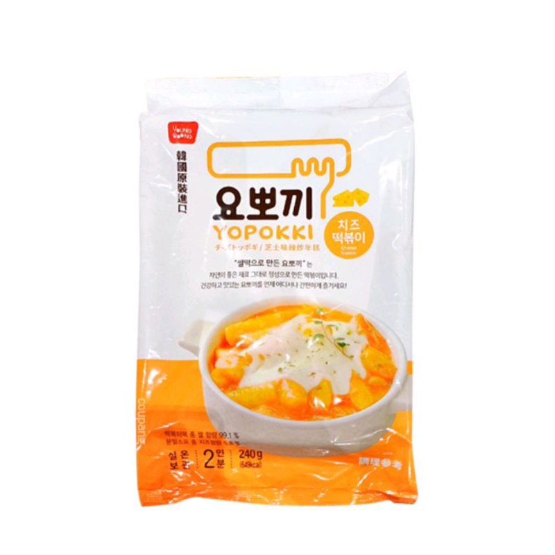 +樂活態度+韓國YOPOKKI 起司辣炒年糕/甜辣味辣炒年糕, 240-280g*6包入 韓國產 韓食 | 蝦皮購物