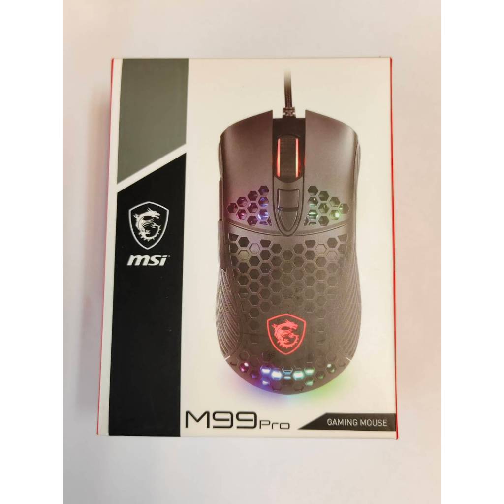 （全新未拆封）MSI微星 M99 Pro Box 專業電競滑鼠 | 蝦皮購物
