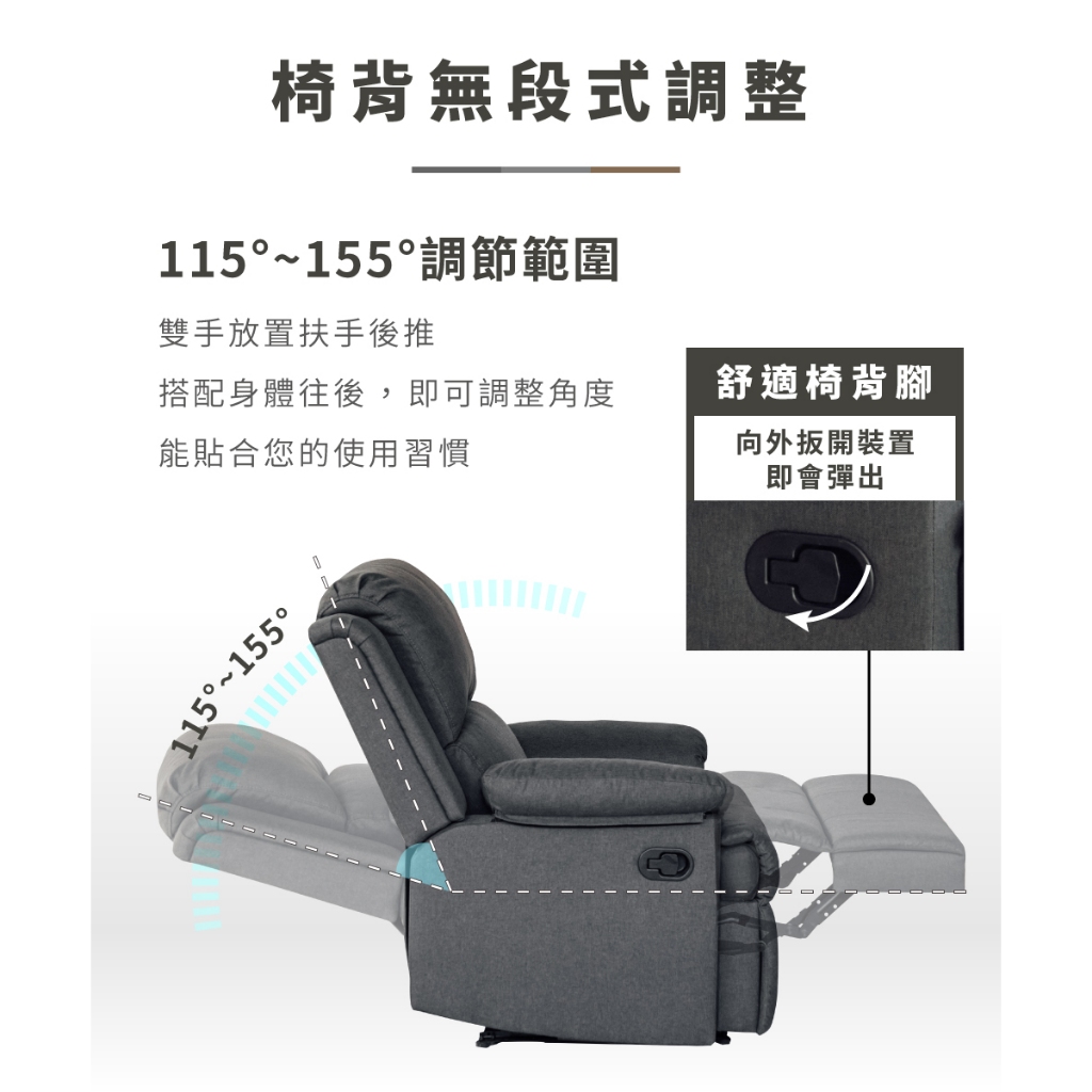 RICHOME 福利品 SF-053 瑪菲功能沙發 機能沙發 單人沙發 沙發 功能沙發 | 蝦皮購物