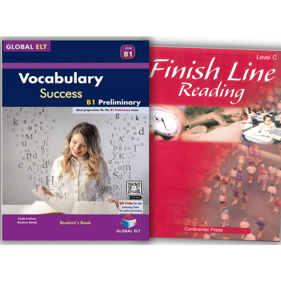 Vocabulary Success B1 + Finish Line Reading (Level C) | 蝦皮購物