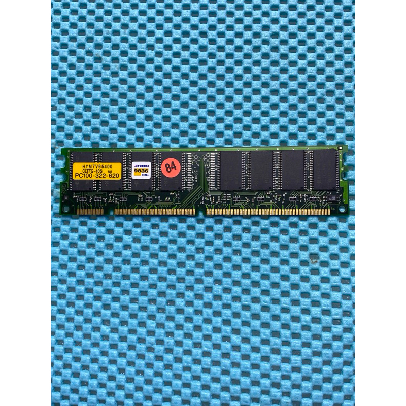 含稅價 Hyundai SDRAM PC-100 32MB 100MHz 雙面顆粒 桌上型電腦記憶體 二手測試良品 | 蝦皮購物