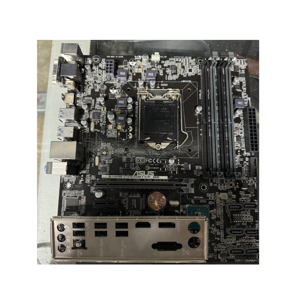 ASUS 華碩 B150M-C D620MT 1151 腳位 Intel® B150 晶片 升級換下 | 蝦皮購物