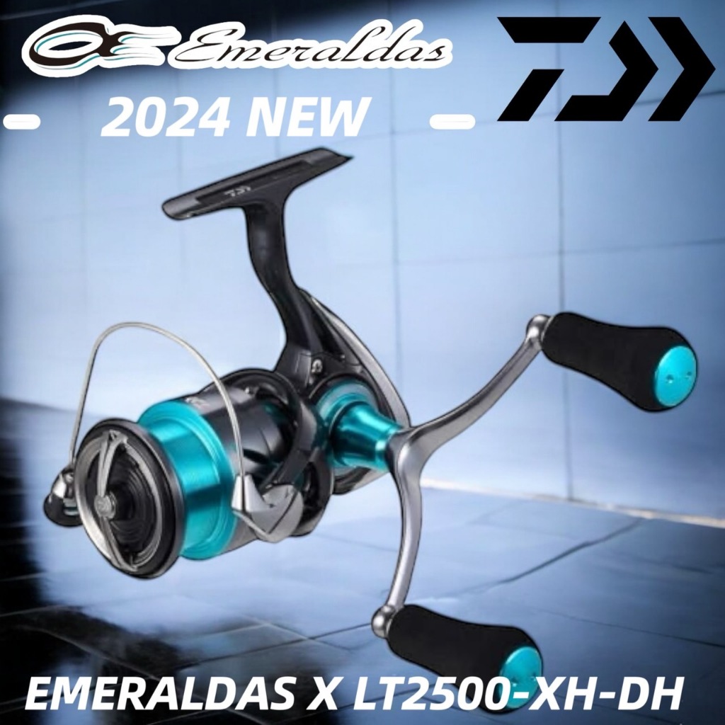 海天龍釣具~DAIWA 24 EMERALDAS X LT2500-XH-DH 雙把 捲線器 軟絲 捲線器 紡車捲線器 | 蝦皮購物
