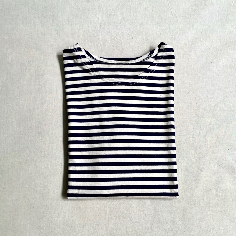 俄羅斯海軍 Russian Navy Telnyashka LS Tshirt 公發軍用 純棉 條紋衫 水手圓領衫 古著 | 蝦皮購物