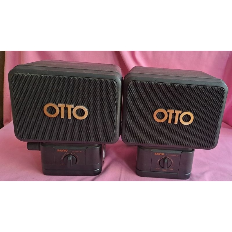 早期稀有 SANYO 三洋OTTO SPEAKER A-1 迷你喇叭 | 蝦皮購物