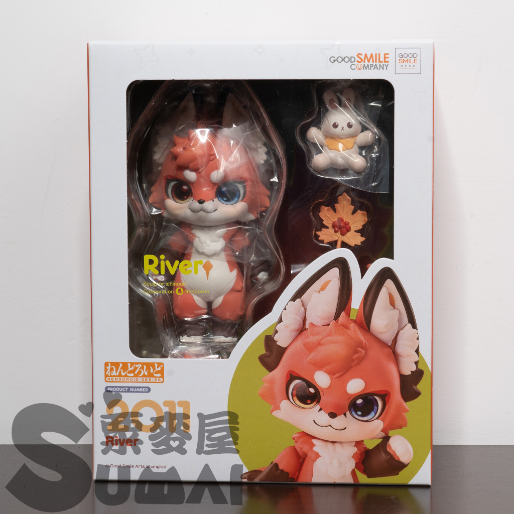 【SuMai粟麥屋】現貨 代理版 GSC 黏土人 原創 狐狸 River 瑞溫 不獸控制 特典版 | 蝦皮購物