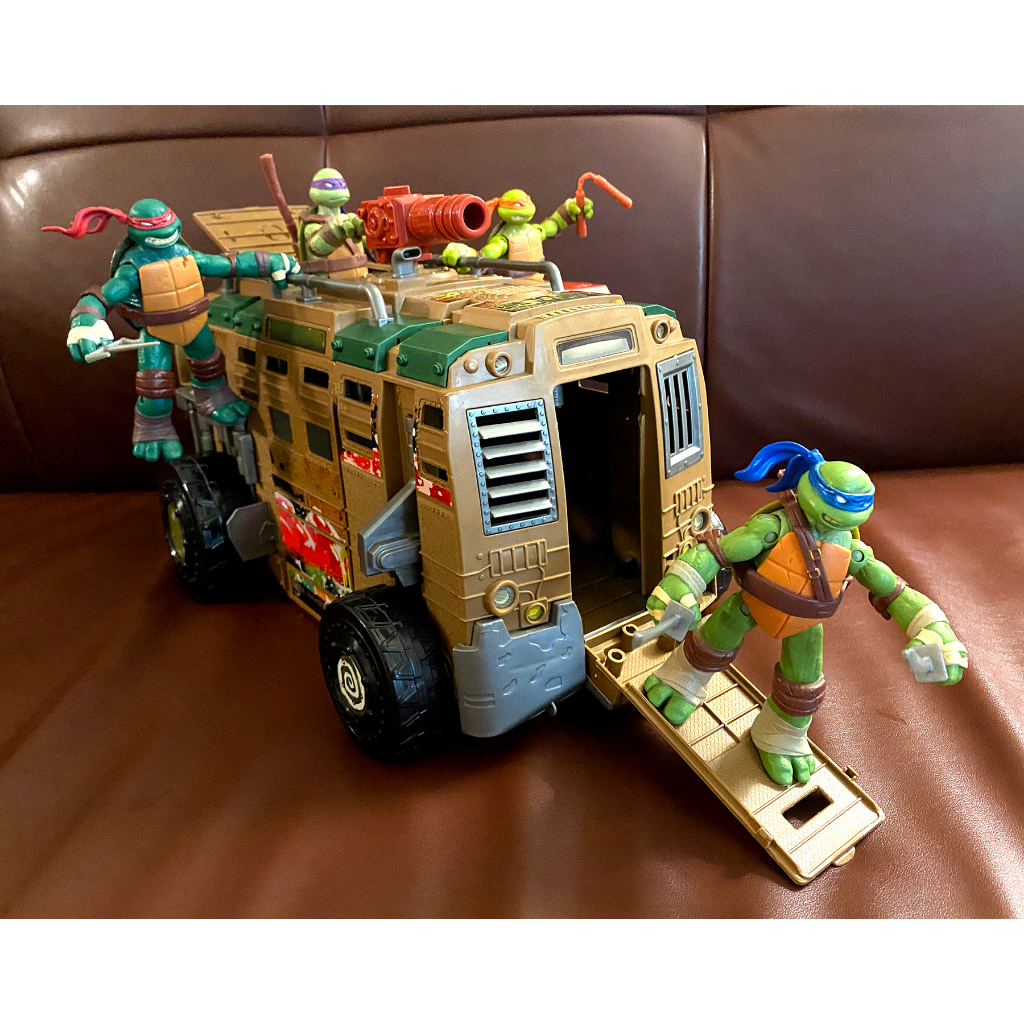 2012年 Playmates TMNT 彩星 忍者龜 Shellraiser 烏龜裝甲突擊戰車 美版絕版品 | 蝦皮購物