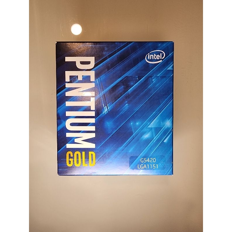 Intel Pentium G5420 CPU 4M 3.8GHz 處理器 LGA1151 (聯強貨保固內) 含原廠風扇 | 蝦皮購物