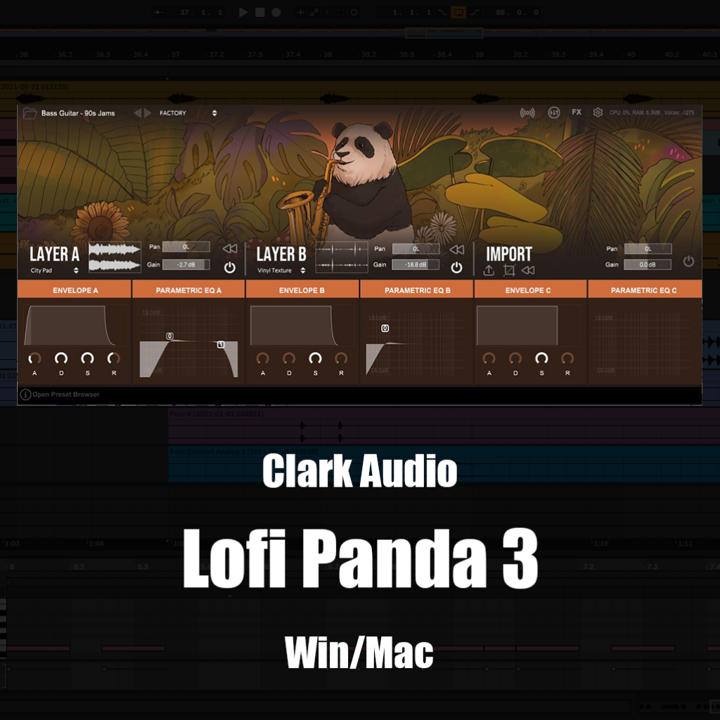 【音源Vsti】Clark Audio Lofi Panda 3 Win #Sample #取樣 #混音 #編曲 | 蝦皮購物