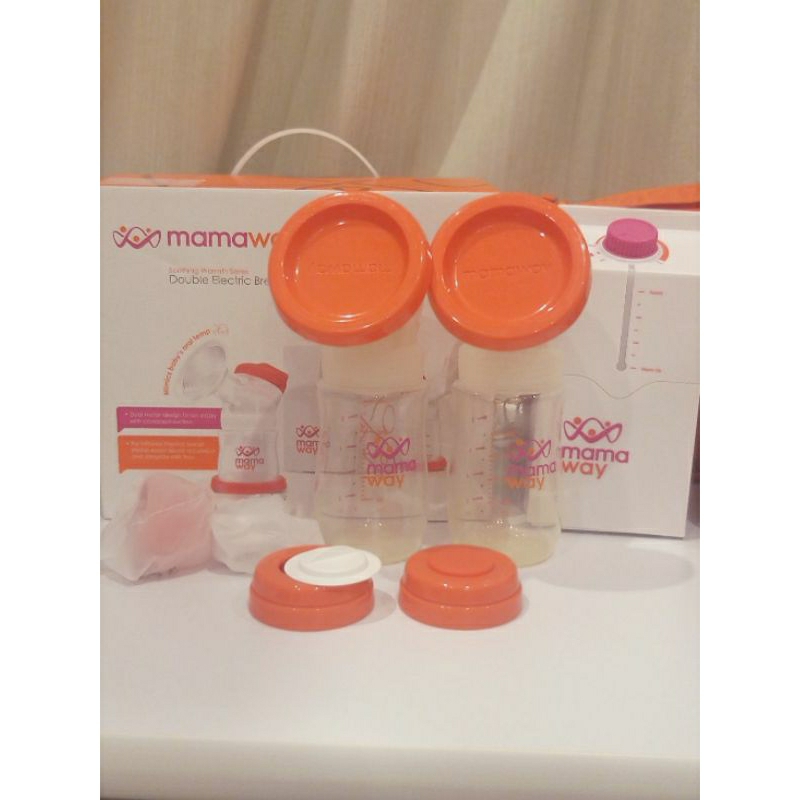 媽媽餵 mamaway 月亮枕 _限定小豬造型＆ 媽媽餵1.5代 吸乳器 &豐富好物優惠 集乳瓶 防溢奶枕 | 蝦皮購物