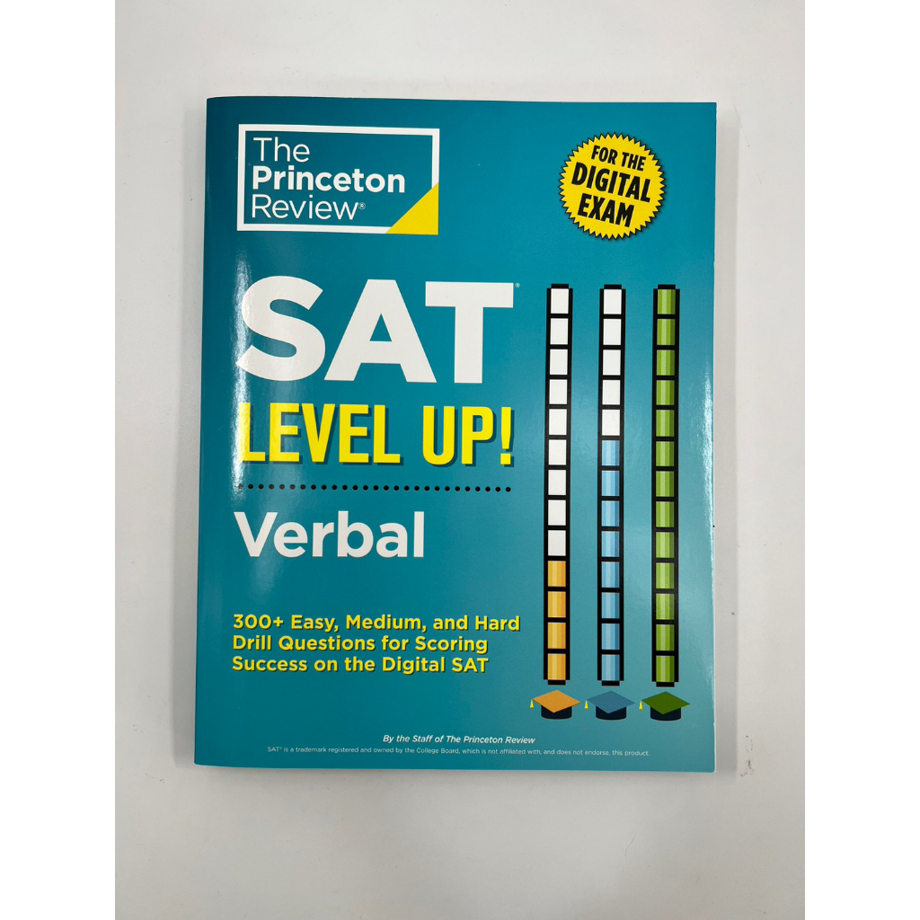 【Abc's 書店】SAT Level Up! Verbal: 300+ Easy, Medium, Hard Dril | 蝦皮購物