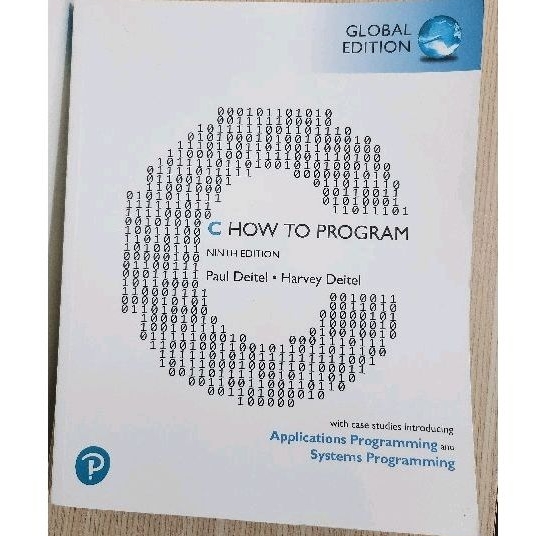 C HOW TO PROGRAM 9/E (GE-2022) Deitel•Deitel(global edition) | 蝦皮購物