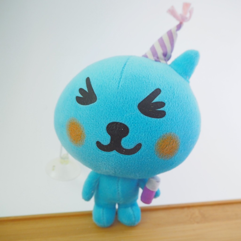 全新 2005年 qoo 有種果汁真好喝 藍色 布偶 懷舊 早期老物品味童趣收藏 租借 | 蝦皮購物