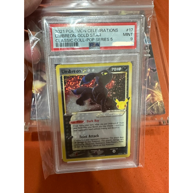 psa9｛英文版美版｝寶可夢PTCG (鑑定卡) 月亮伊布 25th 25週年紀念 | 蝦皮購物