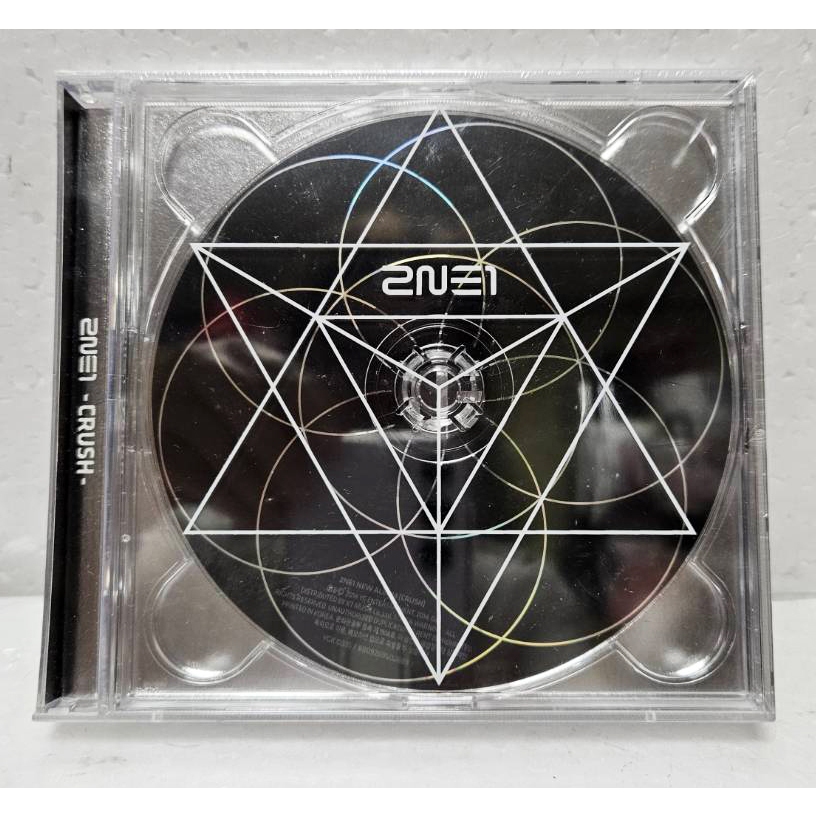 2NE1Official CD CRUSH - Black Edition ver. 正規二輯 Kpop Kstar | 蝦皮購物