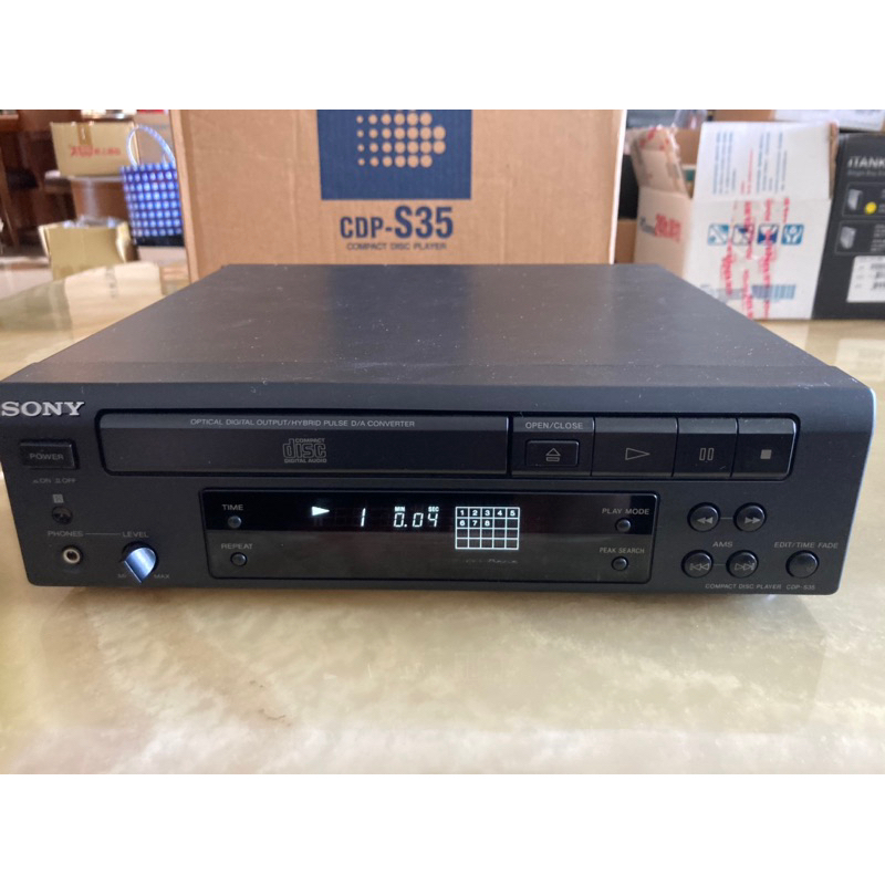 二手近新/SONY CDP-S35 CD PLAYER 日本原廠 | 蝦皮購物