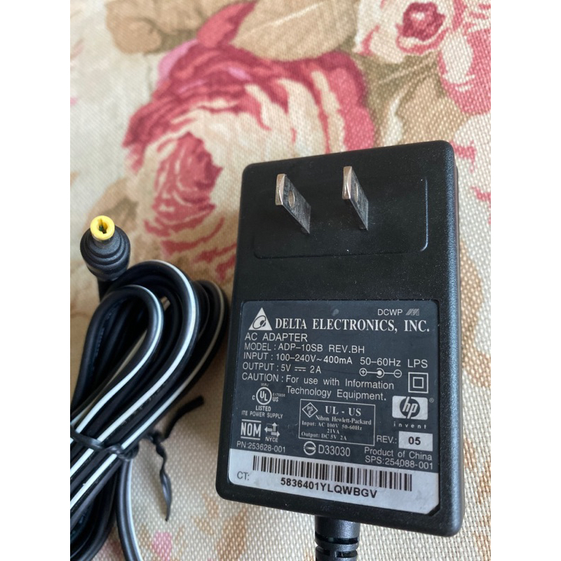原廠 DELTA ADP-10SB 變壓器 5V 2A （插孔：4mm x 1.7mm） | 蝦皮購物