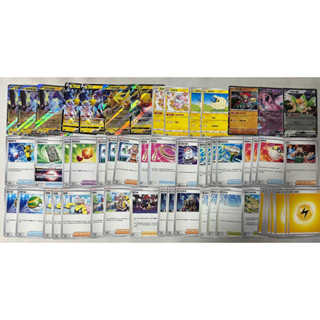 PTCG 客製商品 寶可夢 鐵臂膀 密勒頓ex 牌組 60張 雷丘 雷公 派帕 | 蝦皮購物