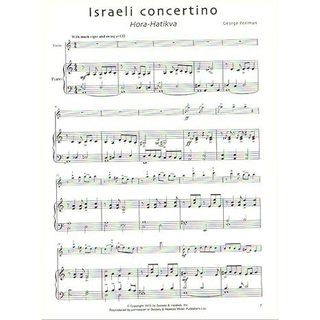 【學興書局】George Perlman 以色列協奏曲 Israeli Concertino 小提琴/鋼琴 附CD | 蝦皮購物