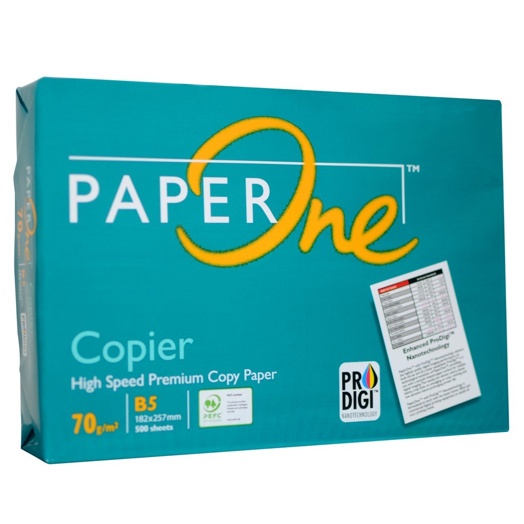PAPER ONE 多功能 影印紙 B5 70P | 蝦皮購物