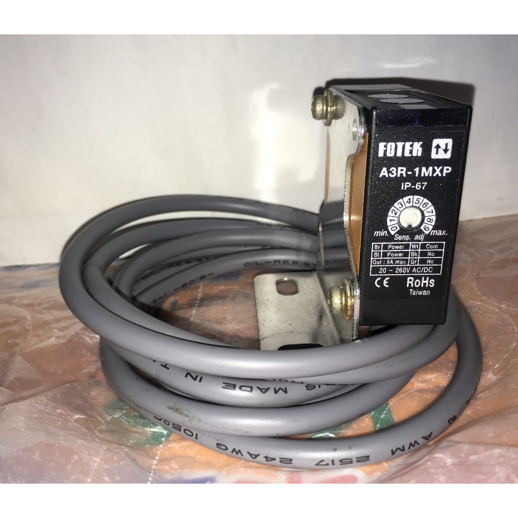 FOTEK 光電開關 A3R-1MXP 遮蔽型 直接反射 IP67 | 蝦皮購物