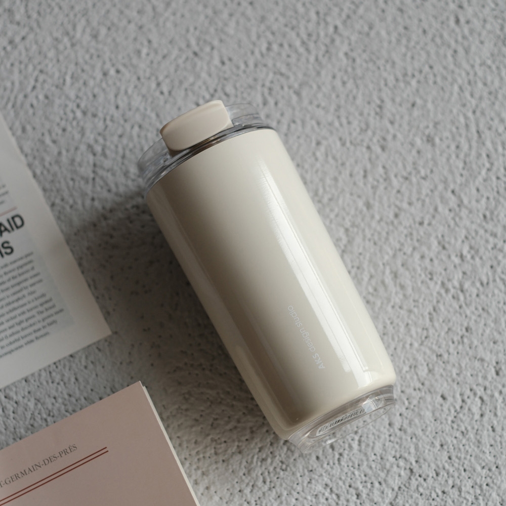 mooin AKS 極地咖啡杯 316不銹鋼 陶瓷塗層 保溫瓶 環保杯 保溫杯 隨身杯 水壺 水杯瓶 水瓶 隨行杯 | 蝦皮購物