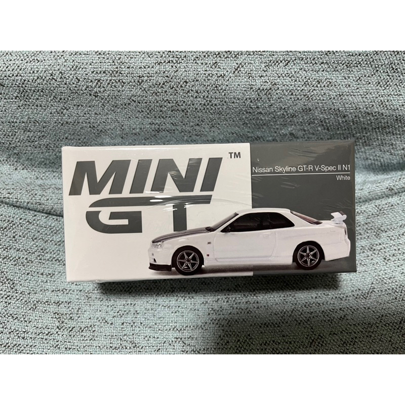 Mini GT 501 1/64 Nissan Skyline GT-R V-Spec II N1 白 右駕 | 蝦皮購物