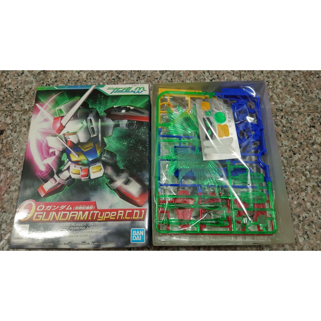 現貨 萬代 BB戰士 鋼彈00 GUNDAM OO GN-000 O鋼彈 TYPE A.C.D 實戰配備型 | 蝦皮購物