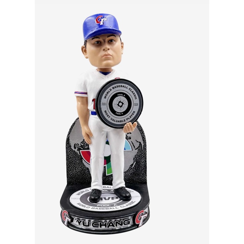 張育成 Yu Chang 2023 WBC經典賽A組 MVP公仔 全球限量360隻 | 蝦皮購物