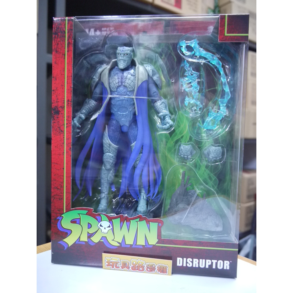 {玩具路邊攤} 代理版 麥法蘭 DC 7吋 SPAWN 閃靈悍將 DISRUPTOR | 蝦皮購物