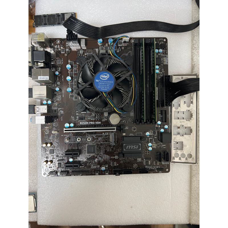 MSI B250M PRO-VDH+I5-7400+D4-8G*2 | 蝦皮購物