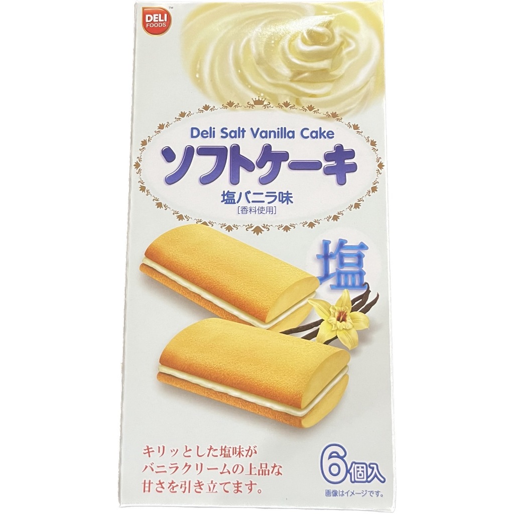 DELI 抹茶 / 香草 / 草莓 夾心蛋糕 108g (良品小倉) | 蝦皮購物