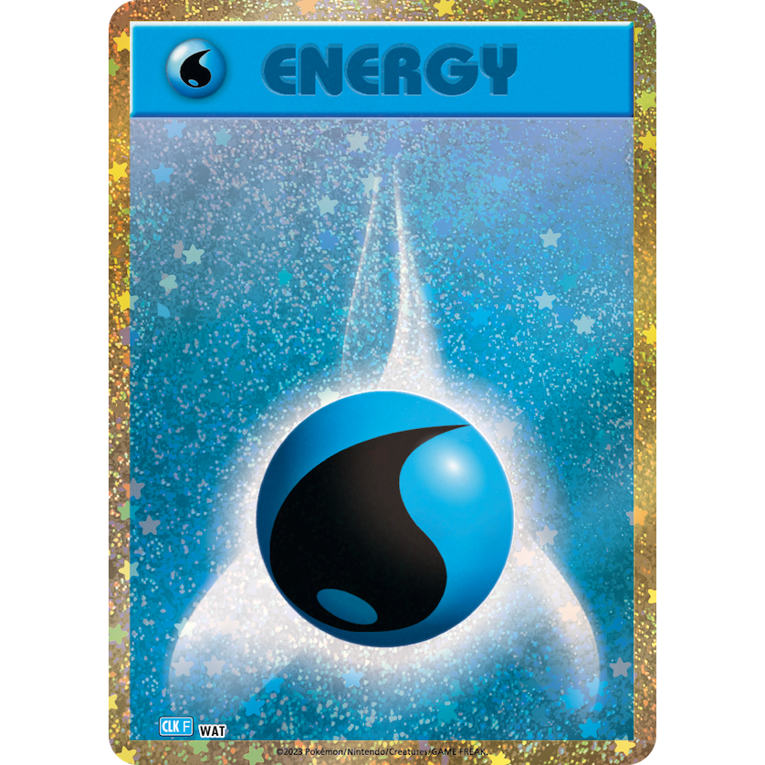 【PTCG大拍賣】基本水能量 UR classic 基本能量 金水能 Classic 寶可夢 卡牌遊戲 PTCG | 蝦皮購物