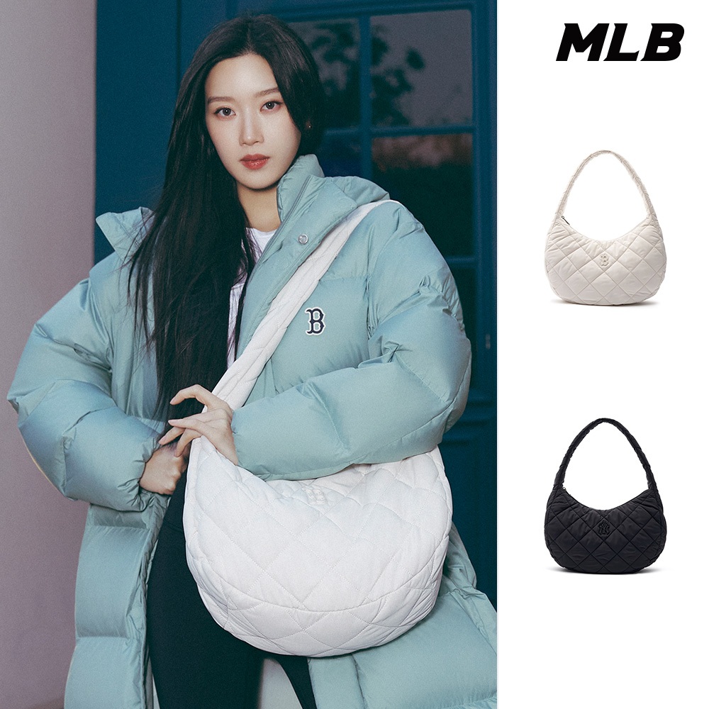 MLB 大雲朵包 腋下包 肩背包 紅襪/洋基隊 (3ABQL0936-兩色任選)【官方旗艦店】 | 蝦皮購物