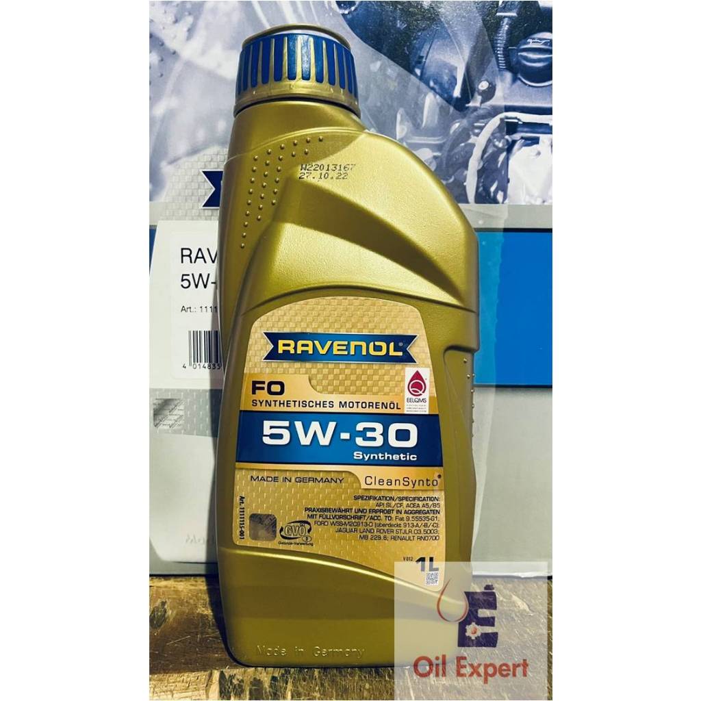 油品家 》Ravenol FO 5w30 1公升 4公升 合成機油(附發票) | 蝦皮購物