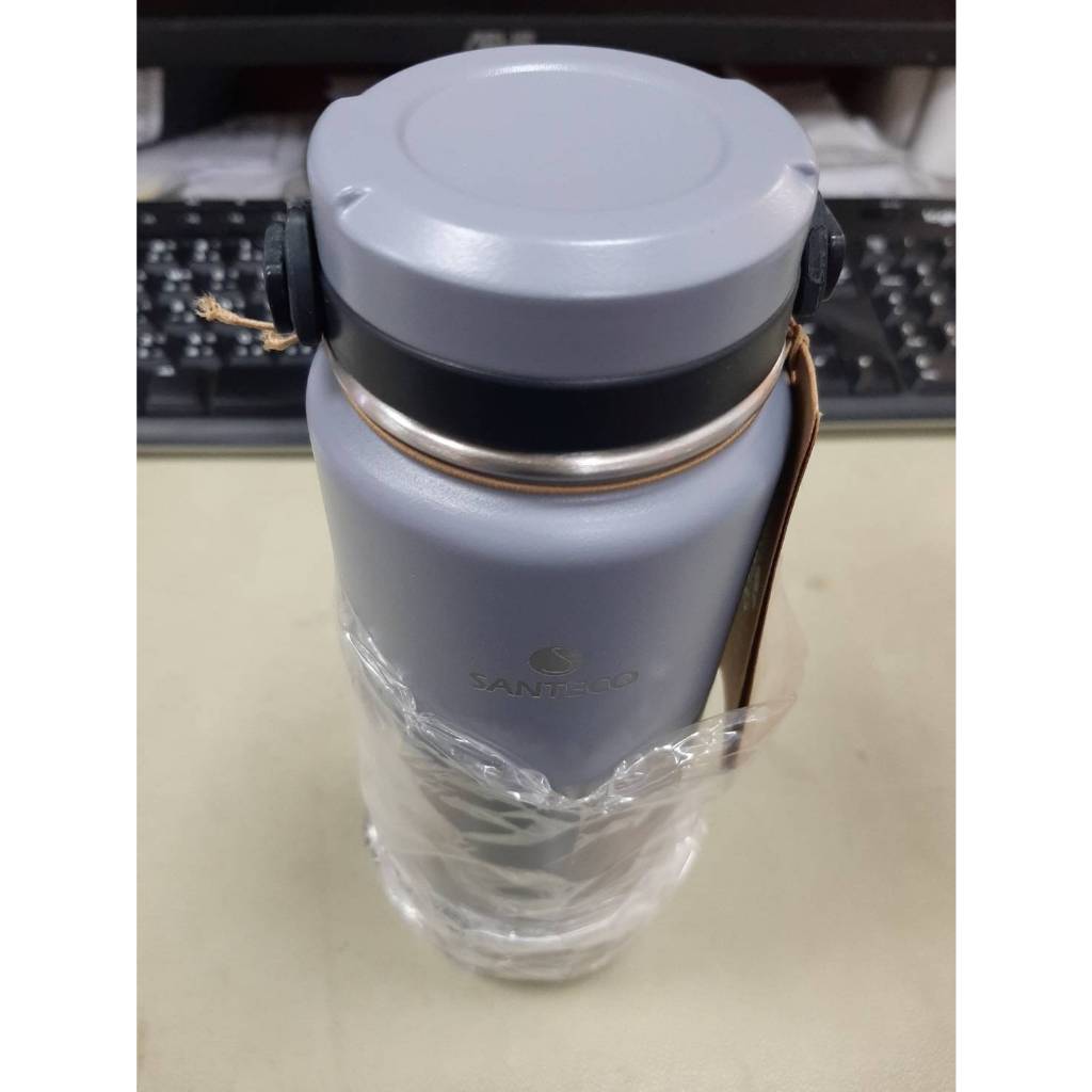 SANTECO KOYA 500ml手提式輕量保溫瓶 炭灰色 原廠公司貨 | 蝦皮購物