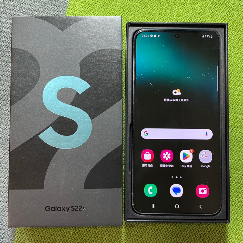 Samsung S22+ 5G 8G 256G 綠 無傷 三星 雙卡雙待 s 22 S22 + 256 二手機回收 二手 | 蝦皮購物