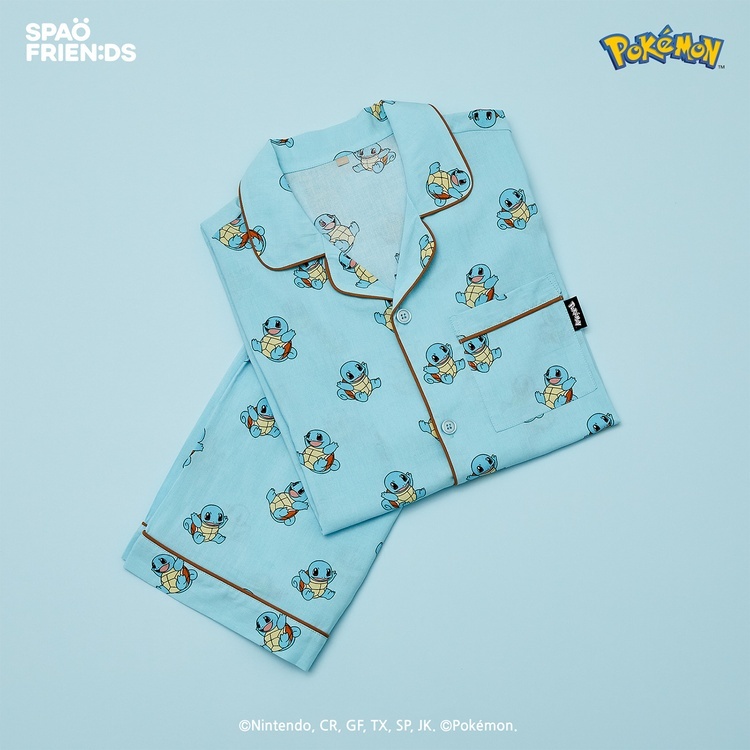 【zz韓國代購🇰🇷】 🔥新增新款🔥 SPAO x 寶可夢 睡衣 睡褲 套裝 拖鞋 神奇寶貝 皮卡丘 兒童睡衣 | 蝦皮購物